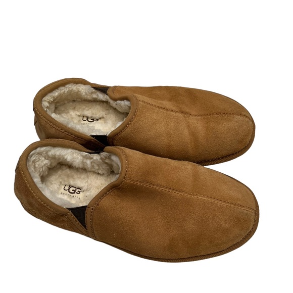 UGG | Shoes | Ugg Mens Scuff Romeo Slipper Chestnut Size 9 | Poshmark